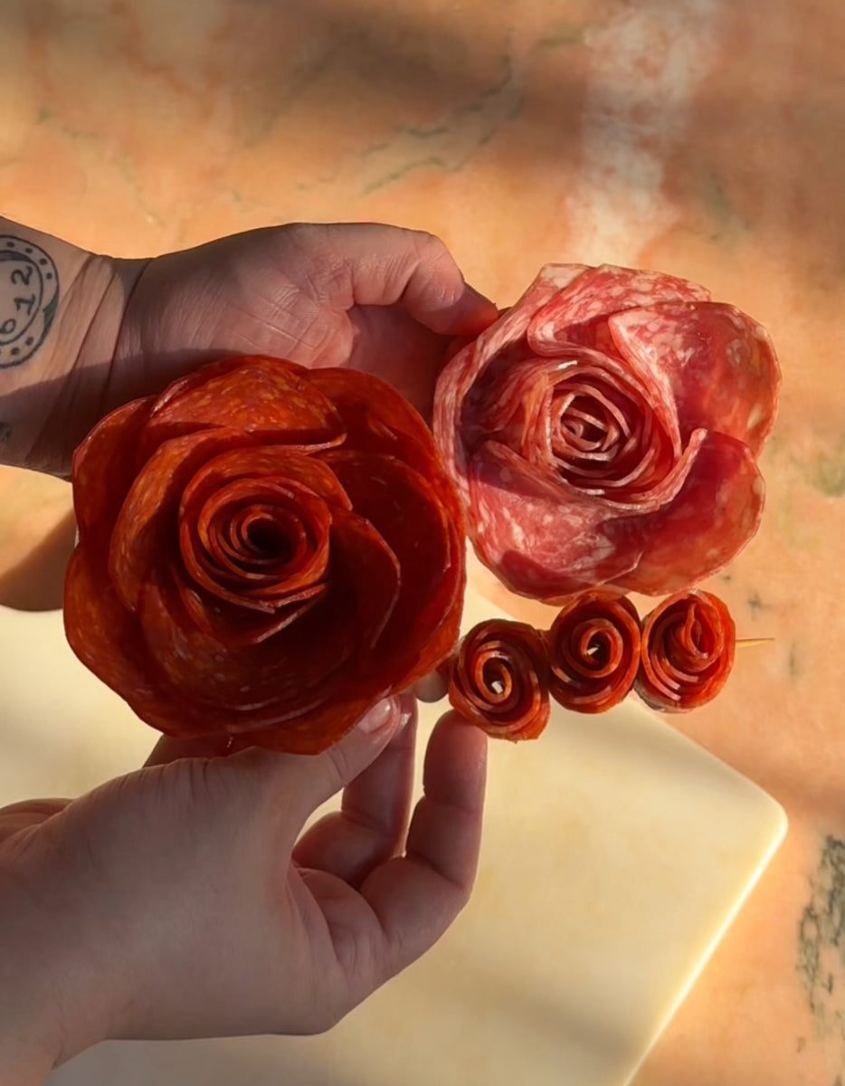 3 Easy Ways to Make Charcuterie Roses