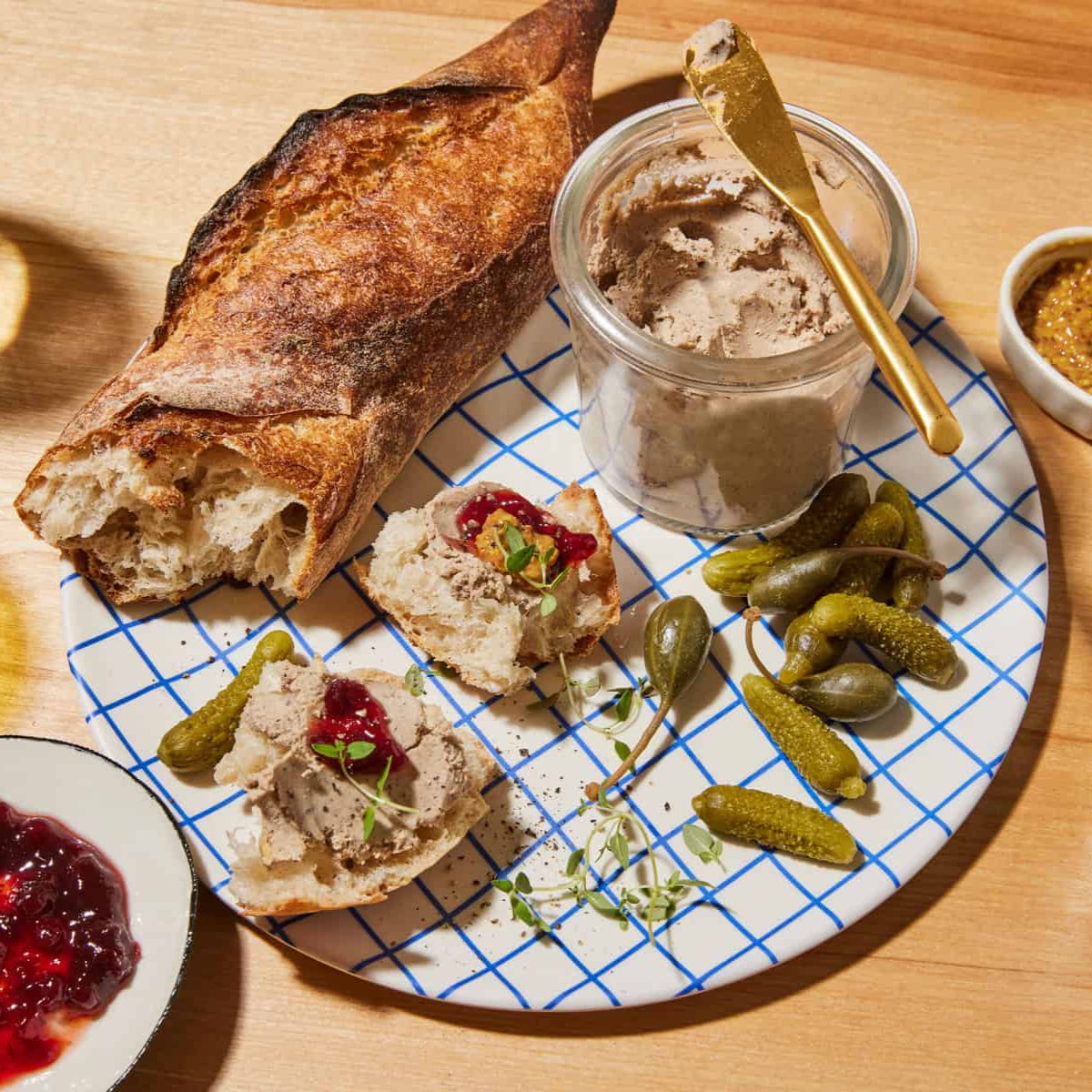 Serving our plant-based harvest Apple Koji-Pate over toast